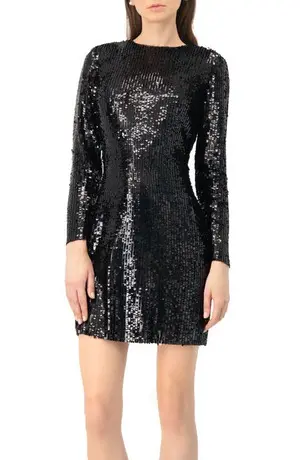 IVONNE Sequin Mini Dress