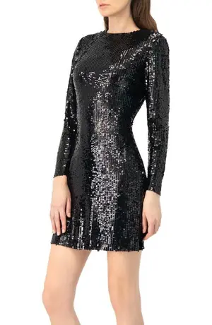 IVONNE Sequin Mini Dress