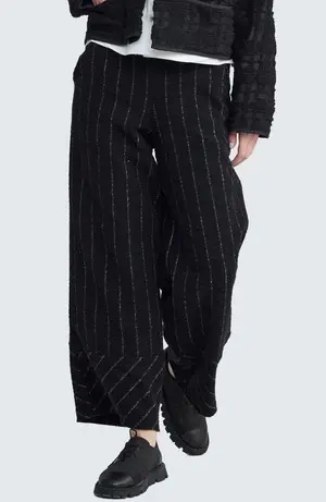 LUUKAA Striped Felt Pants