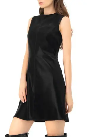 IVONNE Sleeveless A-line Dress