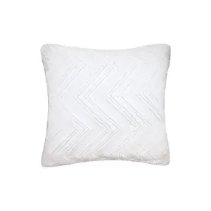 ELISABETH YORK Candlewick Dove Cotton Pillow Sham - White