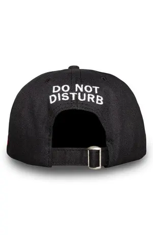 PLEASURES Disturb Baseball Cap - Black