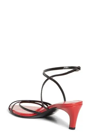 Proenza Schouler Uma Ankle Strap Sandal - Red