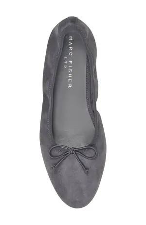 Marc Fisher Amellie Ballet Flat - Grey