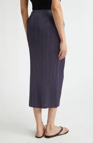 Issey Miyake Loop Pleated Skirt