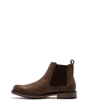UNCUT Wyatt Chelsea Boot - Brown Pu