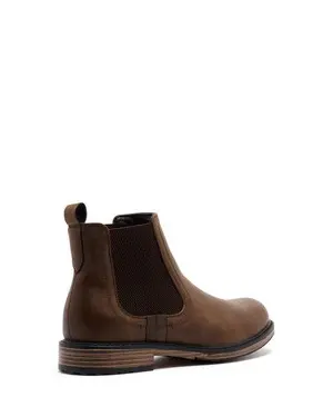 UNCUT Wyatt Chelsea Boot - Brown Pu