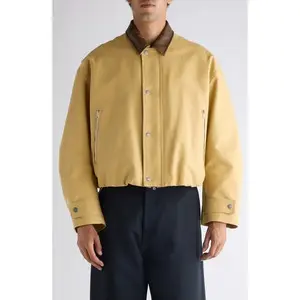 Acne Studios Opado Cotton Sateen Jacket - Sand Beige