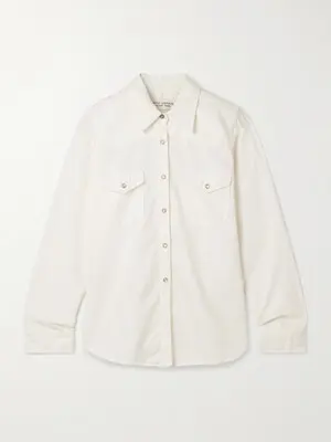 NILI LOTAN Travis Denim Shirt
