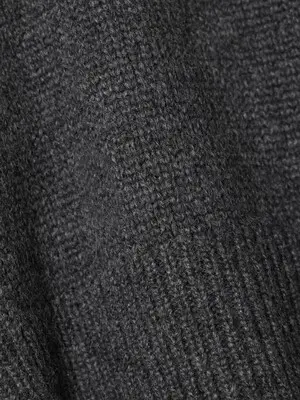 NILI LOTAN Tabitha Cashmere Turtleneck Sweater - Gray