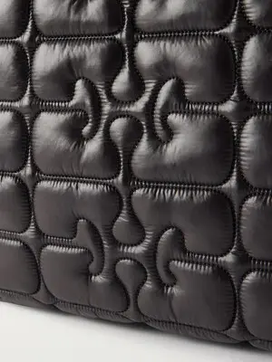 GANNI Re-tech Xxl Quilted Recycled-shell Tote Bag