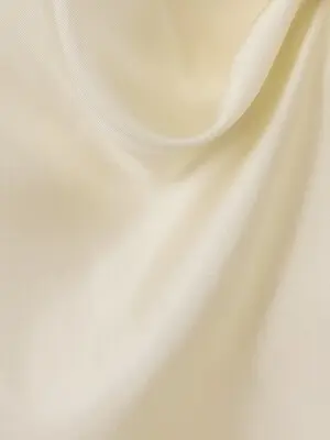 ST. AGNI Silk-twill Maxi Dress - Neutrals