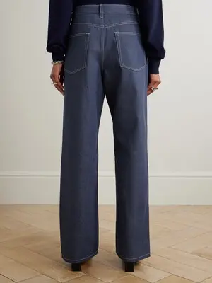 RÓHE High-rise Wide-leg Jeans