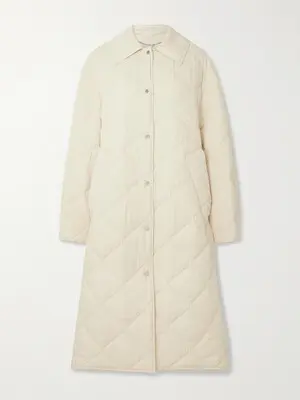 JOSEPH Penny Quilted Shell Coat