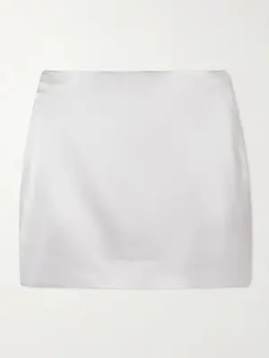 KALLMEYER Shiloh Satin Mini Skirt
