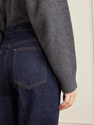 Ossou Flex Stretch High-rise Straight-leg Jeans