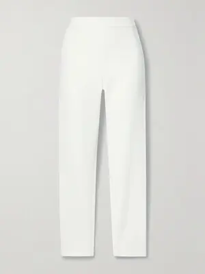 Brandon Maxwell Crepe Slim-leg Pants