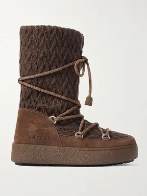 Moon Boot Knee High Boots For Women