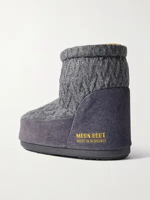 Moon Boot Guest In Residence Icon Low Snow Boots - Gray