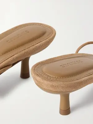 Simkhai Amaya Embellished Suede Sandals