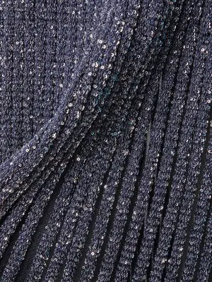 Alaïa Strapless Sequin-embellished Ribbed-knit Gown