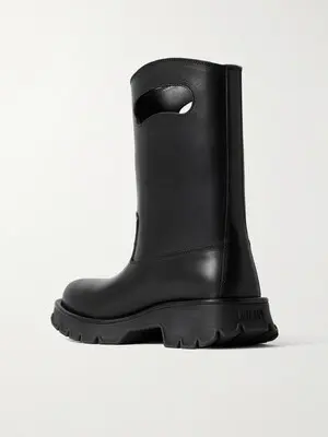 Loewe Bobby Leather Ankle Boots
