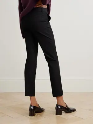 JOSEPH Coleman Cropped Slim-leg Pants