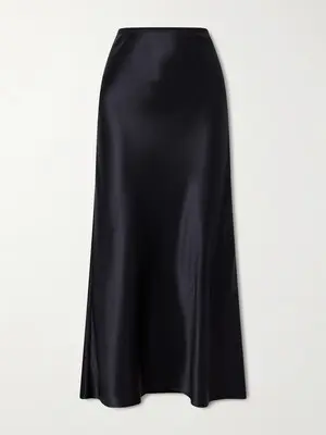 JOSEPH Isaak Silk-satin Maxi Skirt