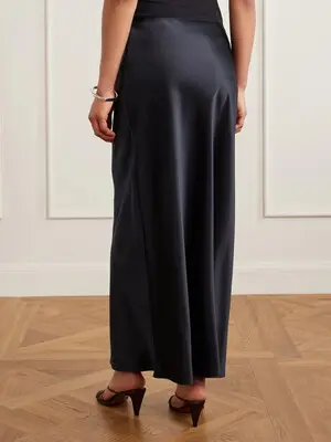 JOSEPH Isaak Silk-satin Maxi Skirt