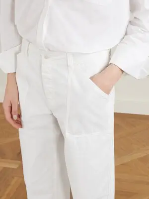 Matteau Cotton Straight-leg Cargo Pants