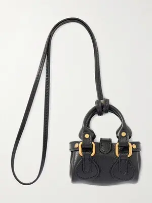 Chloé Mini Paddington Leather Key Chain