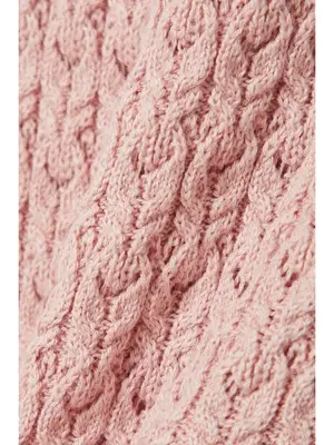 MR MITTENS Pointelle-knit Cotton Shorts