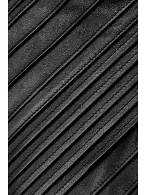 PETER DO Paneled Leather Straight-leg Pants