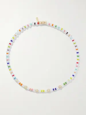 MARTHA CALVO Clarity Gold-tone Necklace - Multi