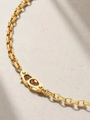 FOUNDRAE Heavy 18-karat Belcher Chain Necklace