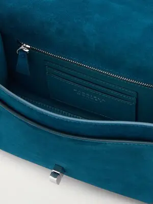 Gabriela Hearst Leonora Small Suede Tote - Blue