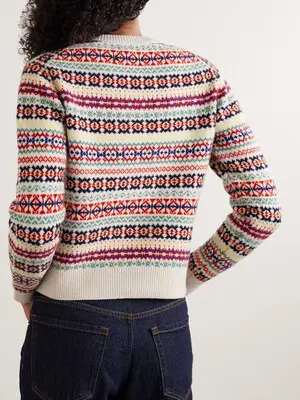Daughter Fair Isle Geelong Wool Sweater