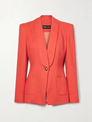 SERGIO HUDSON Stretch-wool Crepe Blazer