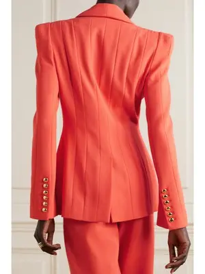 SERGIO HUDSON Stretch-wool Crepe Blazer