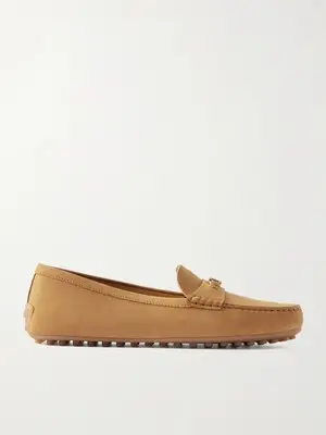 TOD'S Gomma 10l Suede Loafers