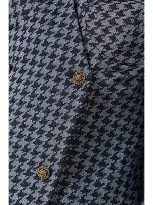 TOLU COKER Vanguard Checked Blazer