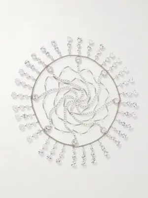 Rabanne Tone And Crystal Chainmail Headpiece