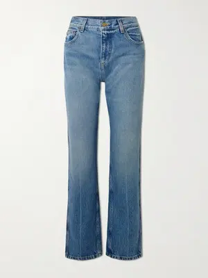 B Sides Mira High-rise Straight-leg Jeans