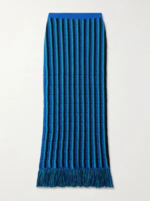 Escvdo Striped Skirts