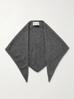 Johnstons Of Elgin Cashmere Scarf - Gray