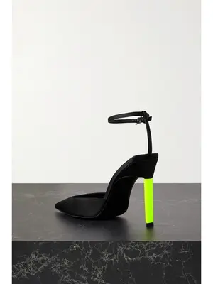 Attico Perine Satin Pumps