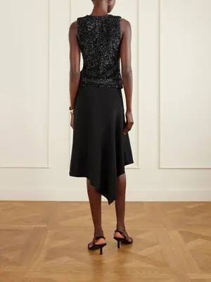 Adam Lippes Sequined Knitted Tank