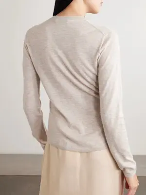 Max Mara Pittura Cashmere Sweater - Neutrals