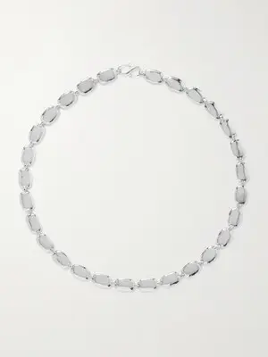 Lié Studio The Monica -plated Necklace - Silver