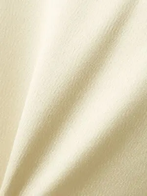 THE ROW Ardyn Hammered-silk Wide-leg Pants - Cream